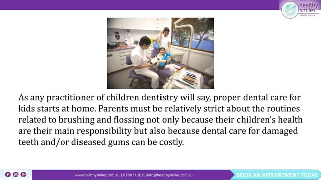 Top 5 Dental Care Tips for Kids | PPT