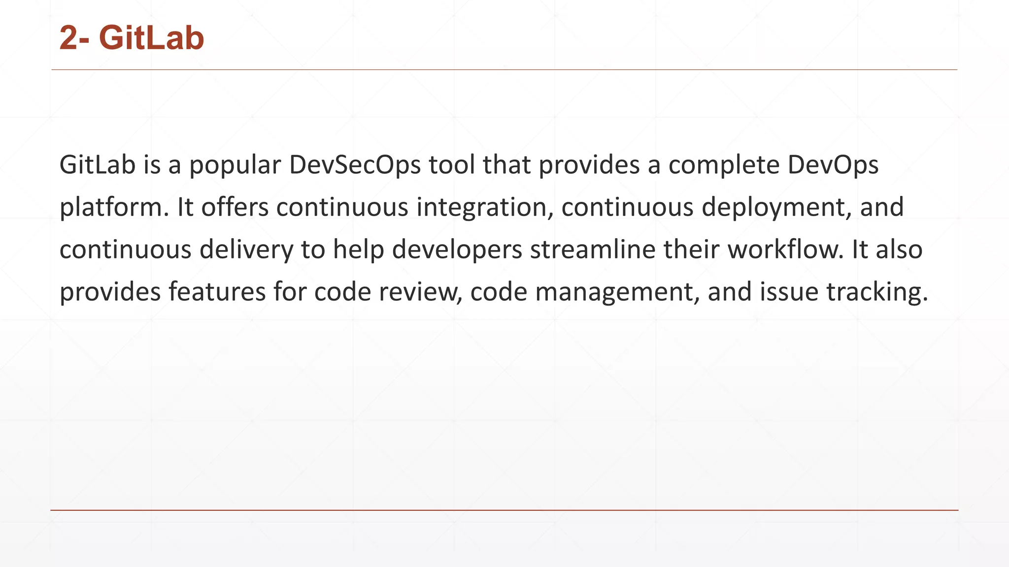 Top 5 Devsecops Tools You Need To Know About Ppt