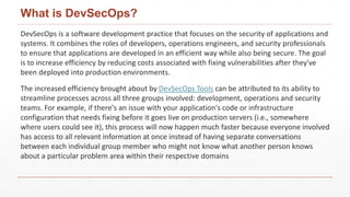 Top 5 DevSecOps Tools- You Need to Know About | PPT