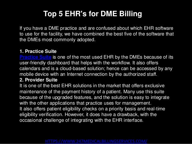 Top 5 EHR's for DME Billing.pptx