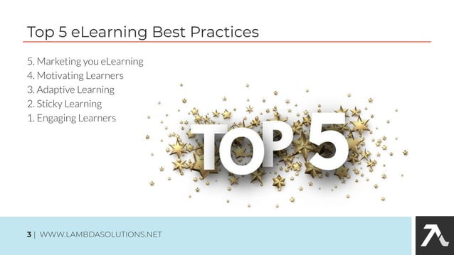 Top 5 eLearning Best Practices from 2019 | PPT