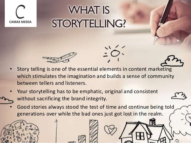 Top 5 Elements for Good Storytelling in Content Marketing
