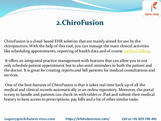 Top5 EMREHR Software used in Medical Billing Industry.pptx