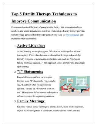 Top 5 Family Therapy Techniques to Improve Communication.pdf