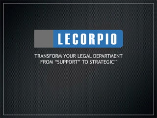 Top 5 Features Of IP Docketing Software | PPT