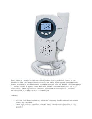 Top 5 Fetal doppler for pregnancy monitoring in 2024.pdf