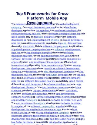 Top 5 Frameworks for Cross-Platform Mobile App Development (1).pptx