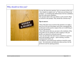 Top 5 hardware engineer interview questions with answers | DOC