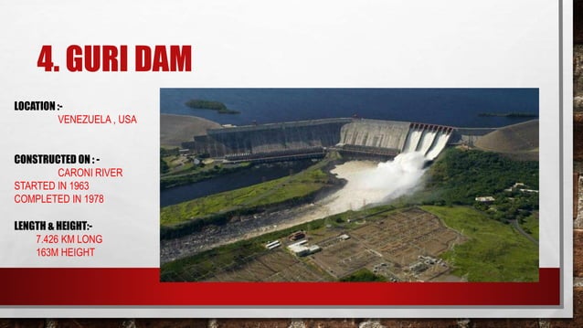 Top 5 hydraulic dams | PPT