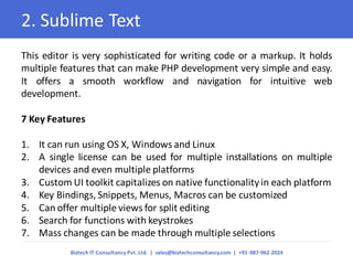 Top 5 IDE that Simplifies PHP Development | PPT