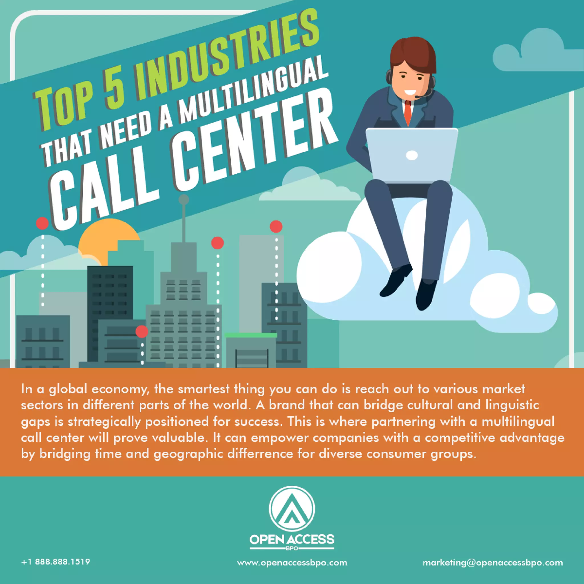 Top 5 industries that need a multilingual call center | PDF