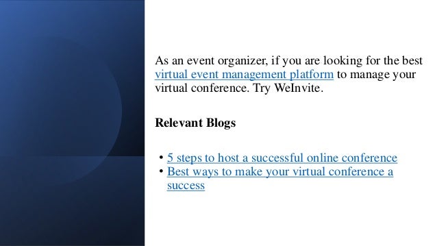 Top 5 Interactive Conference Ideas | PPT