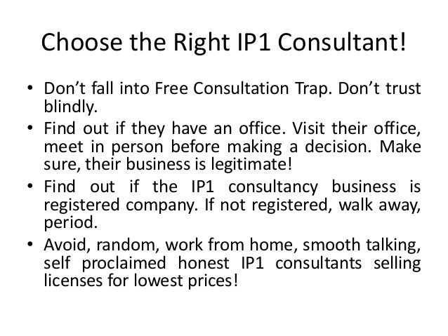 Top 5 IP1 License Consultants in India | PPSX