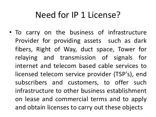 Top 5 IP1 License Consultants in India | PPSX | Telecommunications ...