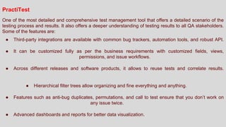 Top 5 it test environment management tools | PPTX