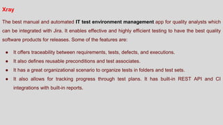 Top 5 it test environment management tools | PPTX