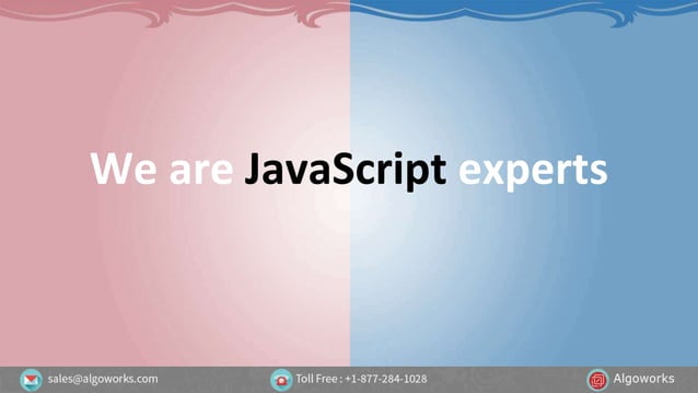 Top 5 Javascript Frameworks for Web and Mobile App Development | PPT