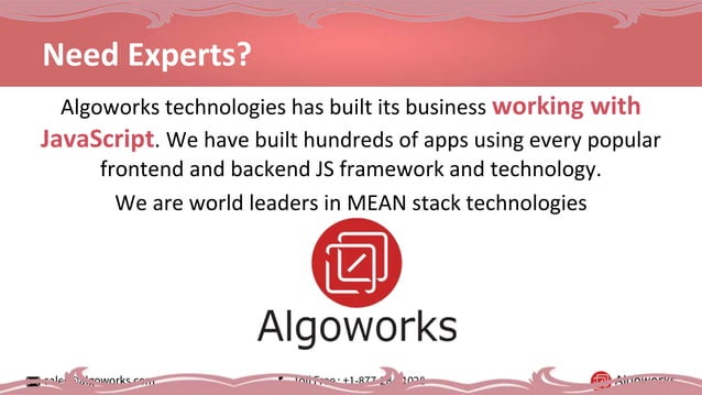 Top 5 Javascript Frameworks for Web and Mobile App Development | PPT