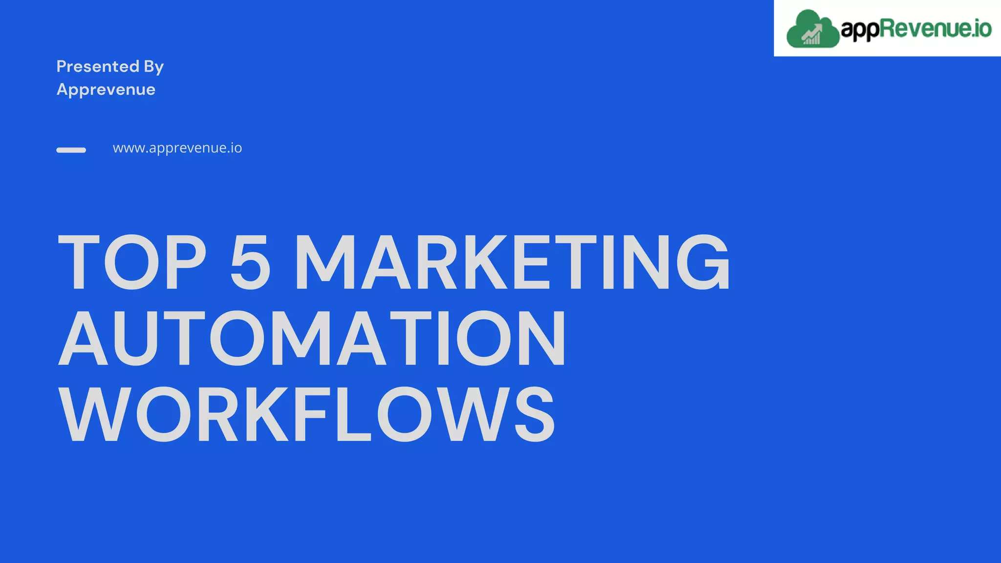 Top 5 Marketing Automation Workflows.pdf