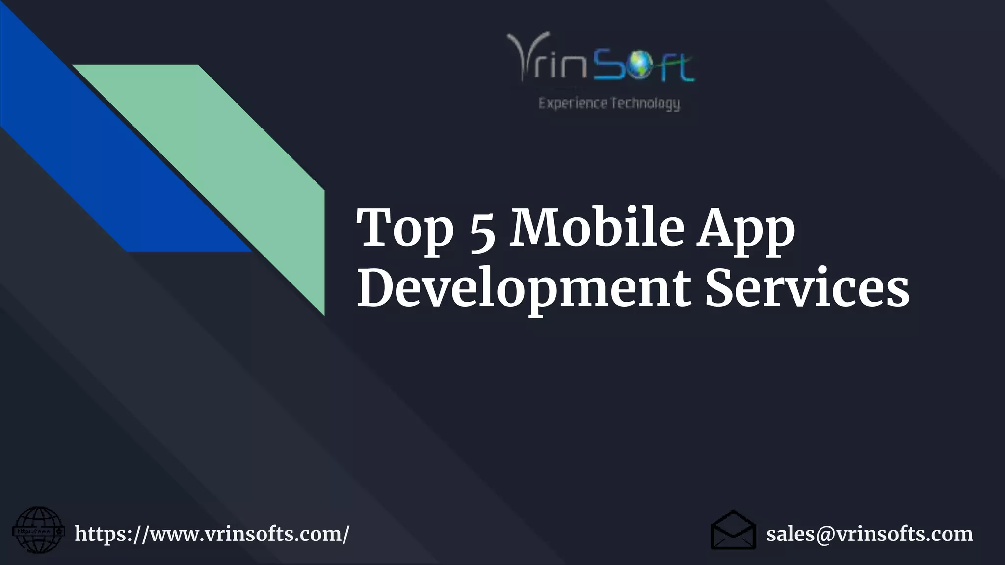 Top 5 mobile app development services | PPT