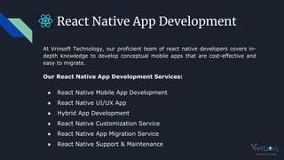 Top 5 mobile app development services | PPTX | Cloud Computing | Internet
