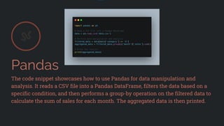 Top 5 Python Modules for Data Analytics | PPT