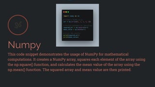 Top 5 Python Modules for Data Analytics | PPT