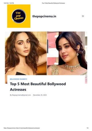 Top 5 Most Beautiful Bollywood Actresses.pdf