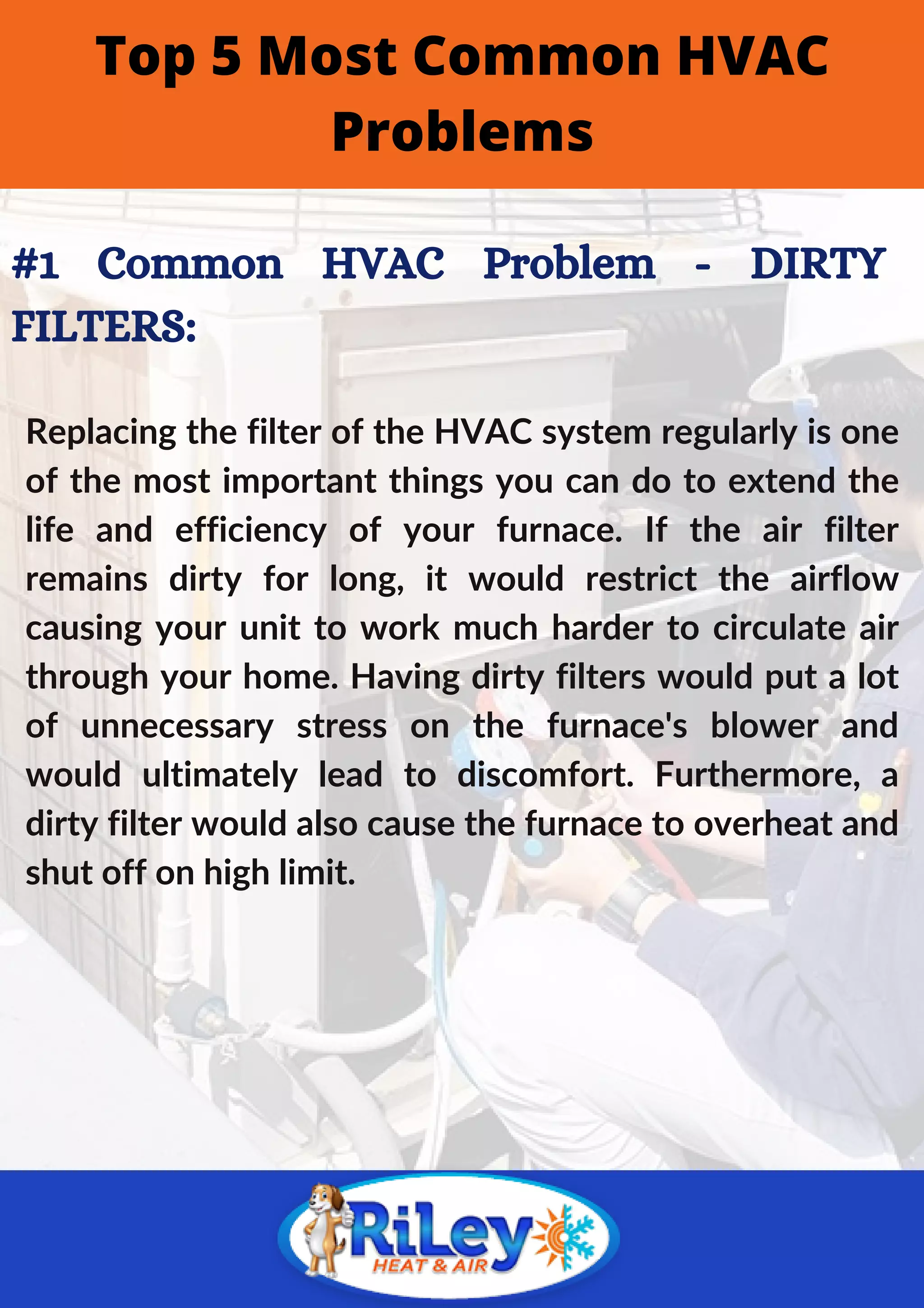 Top 5 most common hvac problems | PDF