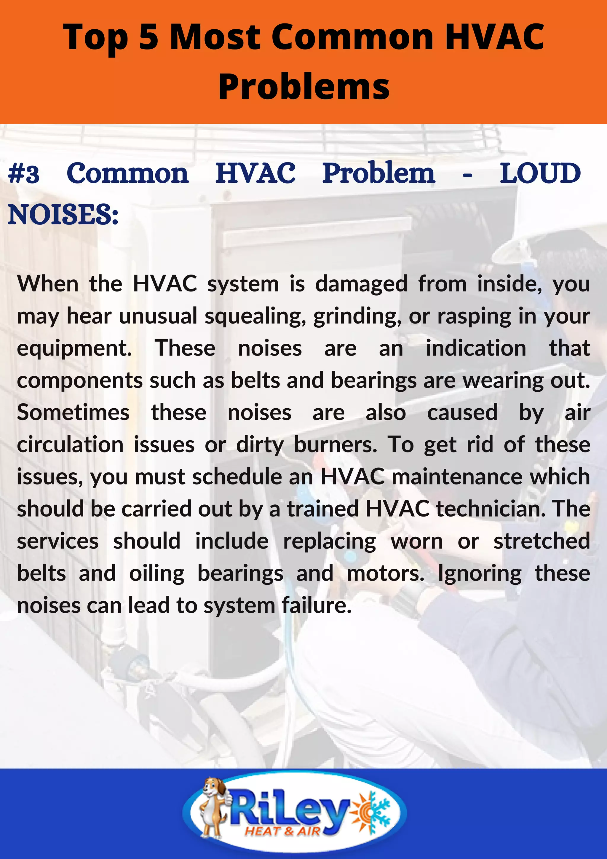 Top 5 most common hvac problems | PDF