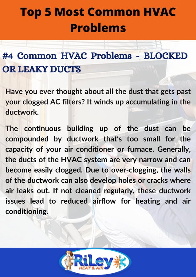 Top 5 most common hvac problems | PDF