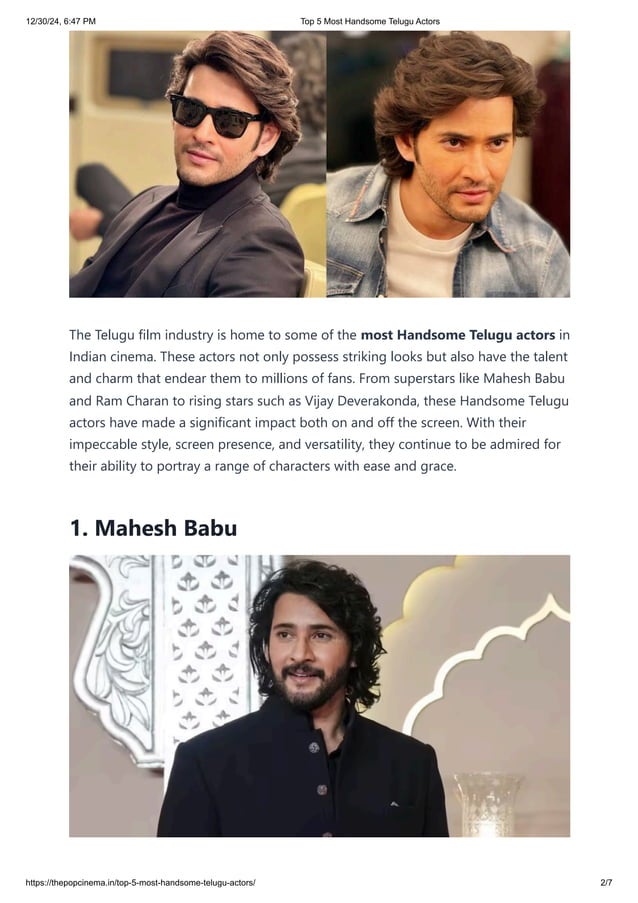 Top 5 Most Handsome Telugu Actors 2025.pdf