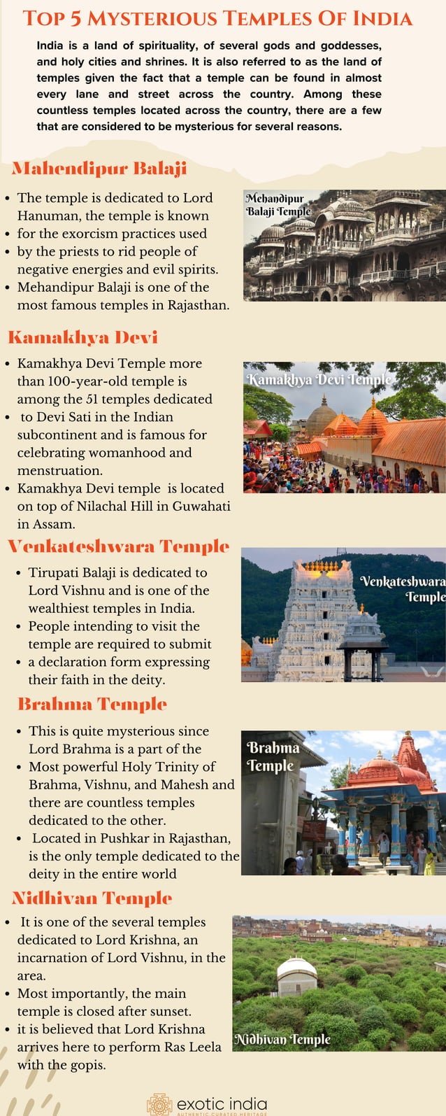 Top 5 Mysterious Temples Of India | PDF