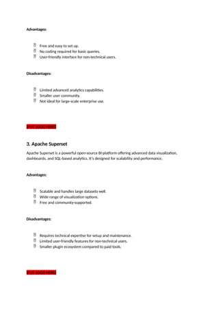 Top 5 Open Source Embedded BI Tools - Helical Insight.pptx