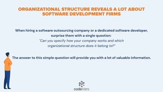 Top 5 Organizational Structures of Software Firms | PDF