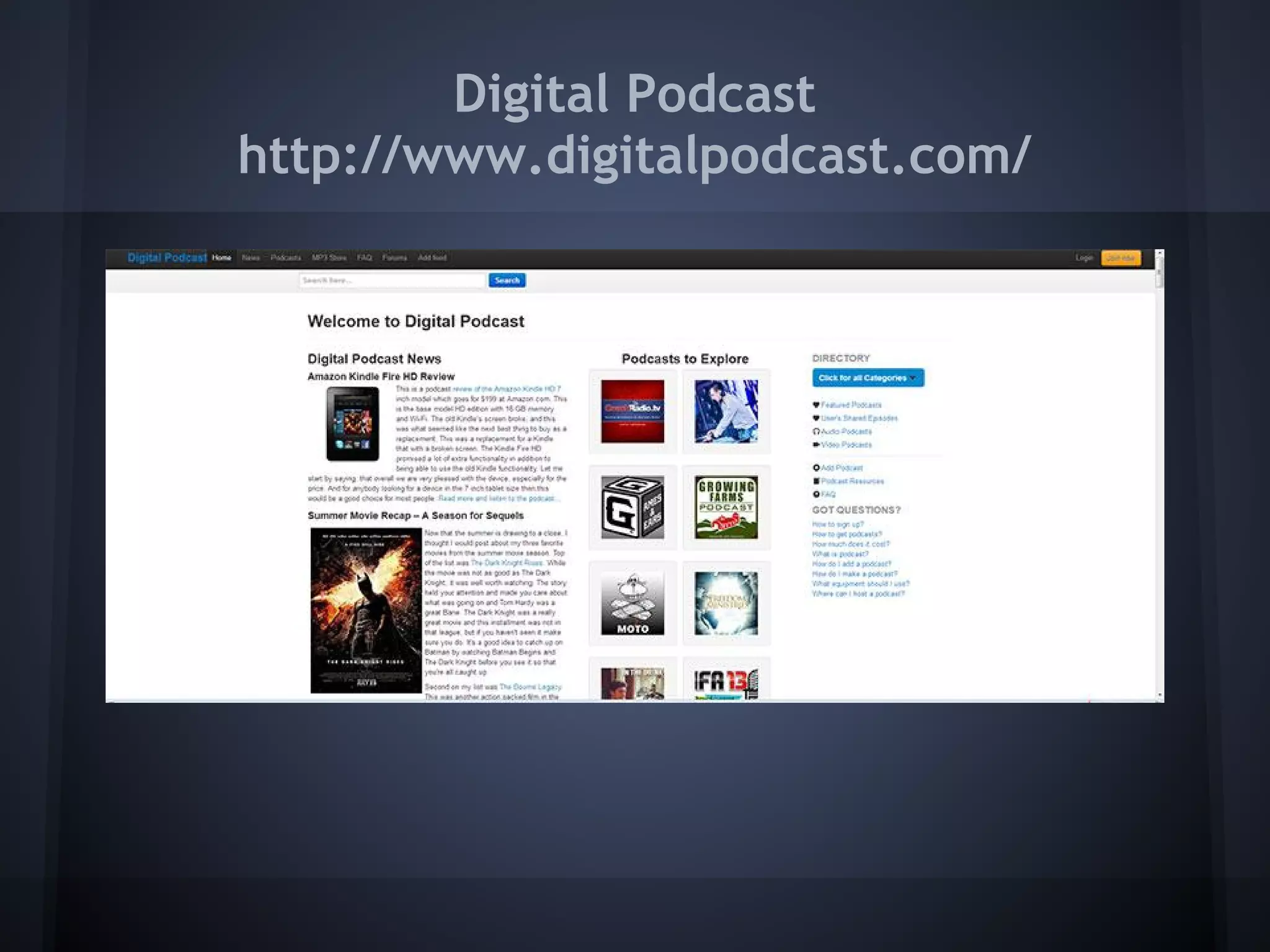 Top 5 podcast Sites | PPT