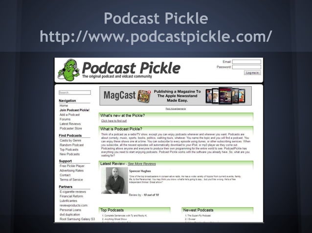 Top 5 podcast Sites | PPT