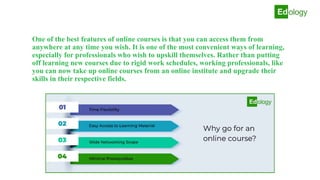 Top 5 Popular Online Courses | PPT