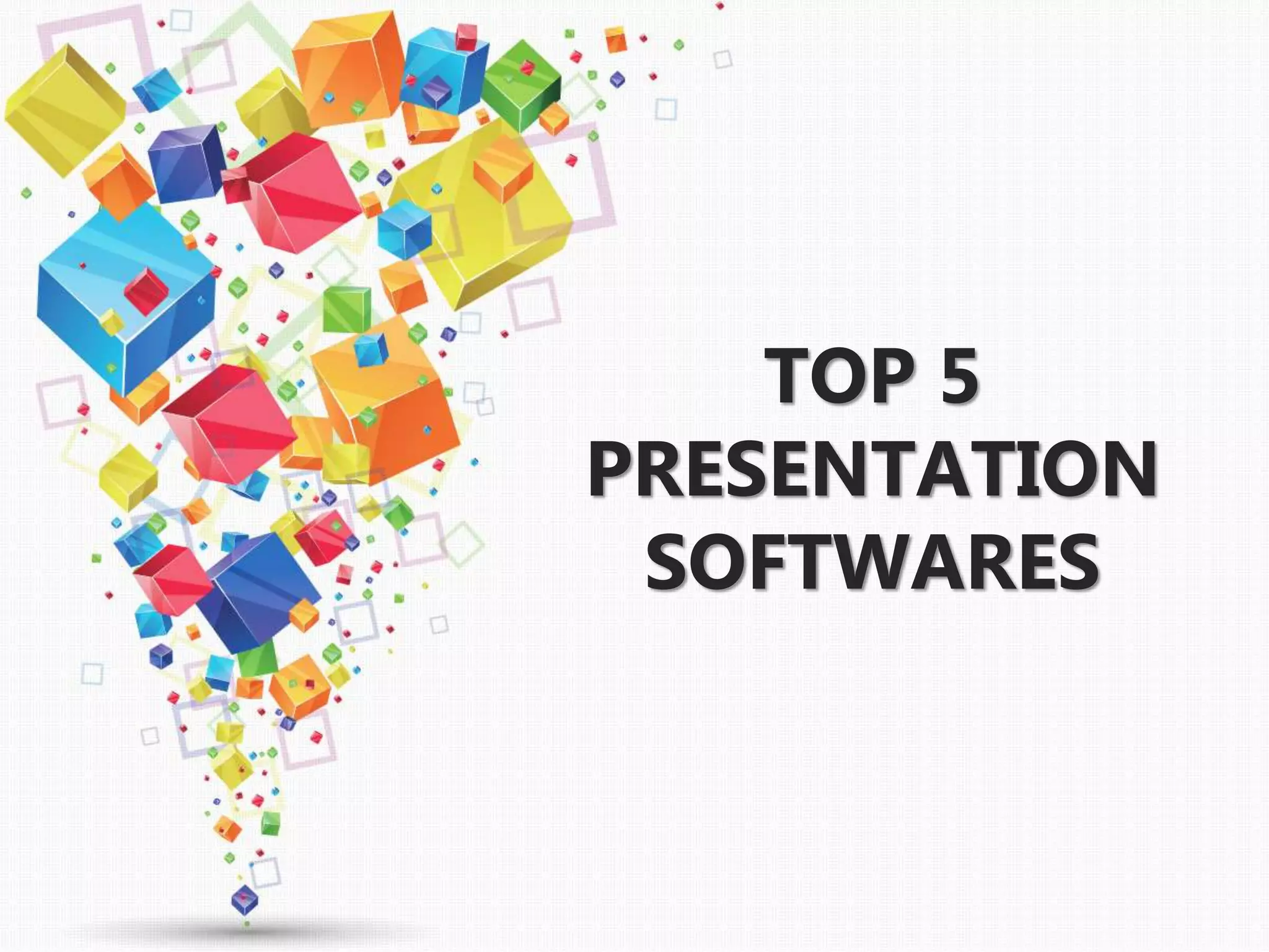 Top 5 Presentation Tools | PPTX