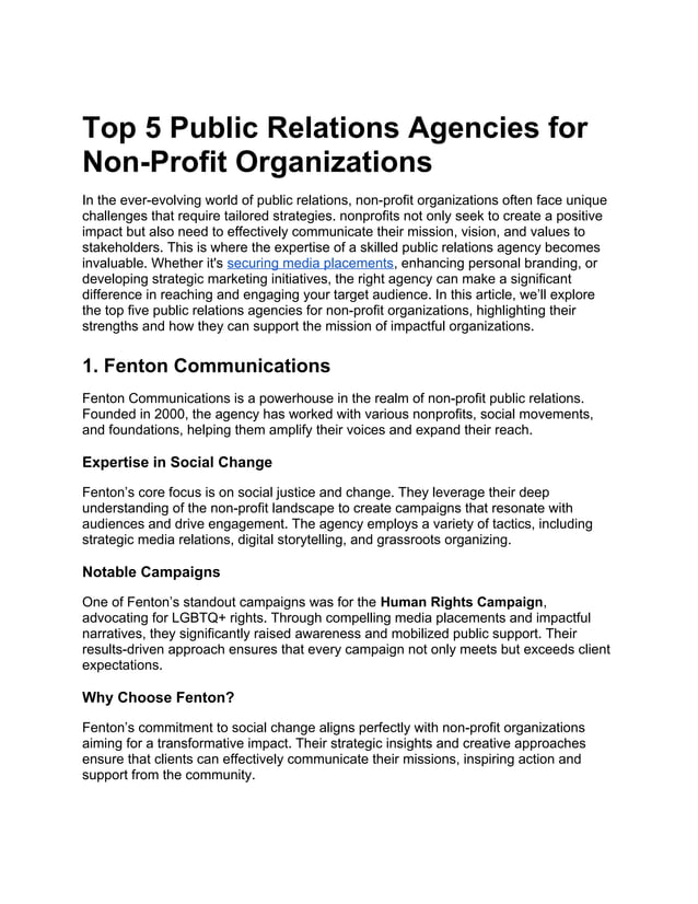 Top 5 Public Relations Agencies for Non-Profit Organizations.docx