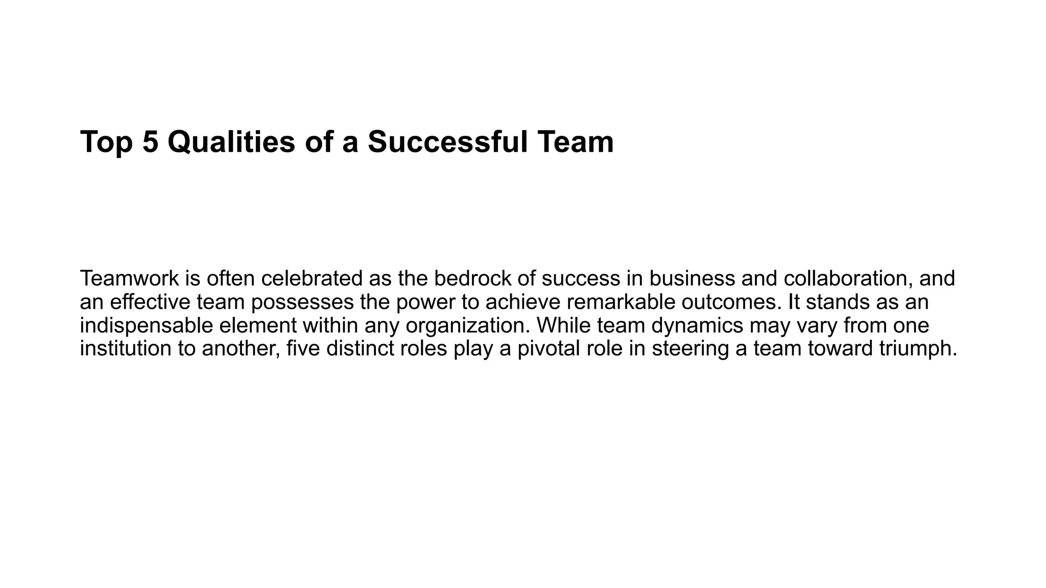 Top 5 Qualities of a Successful Team.pptx