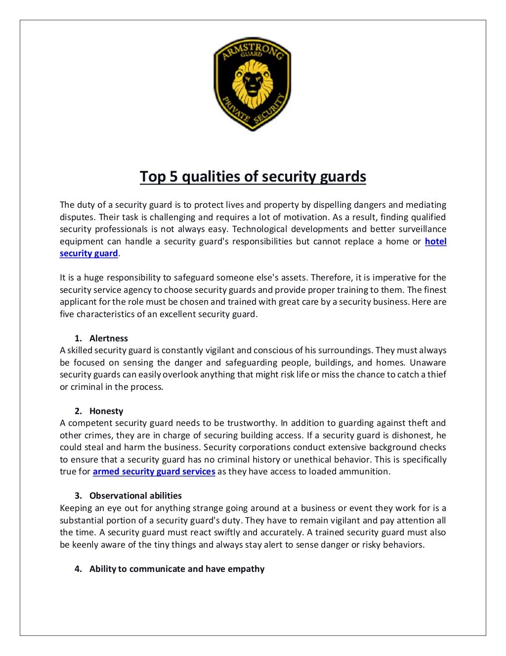 Top 5 qualities of security guards.pdf