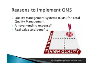 Top 5 reasons to implement a quality management system | PDF
