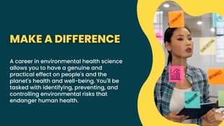 Top 5 Reasons to Pursue a Career in Environmental Health Sciences | PDF