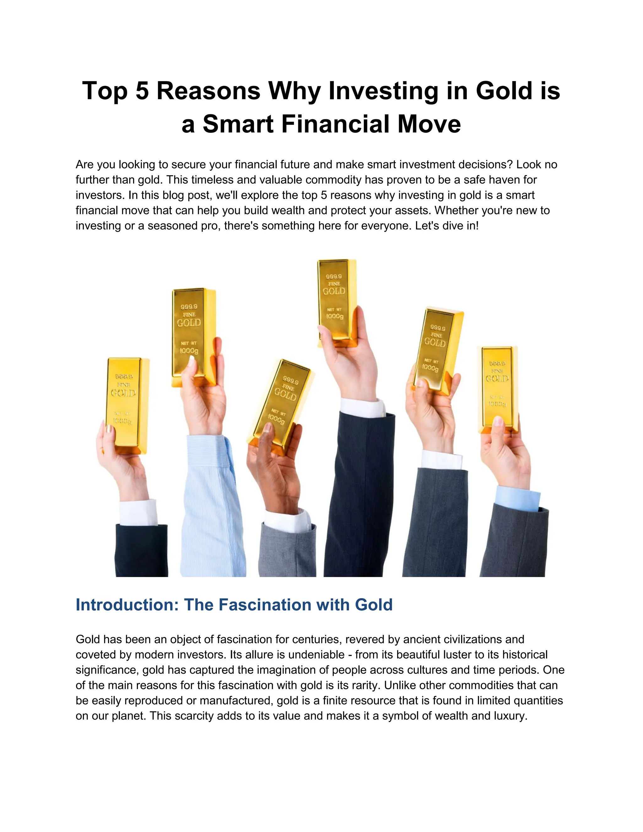 Top 5 Reasons Why Investing in Gold is a Smart Financial Move.pdf