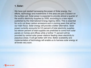 Top 5 renewable energy sources of near future | PPTX