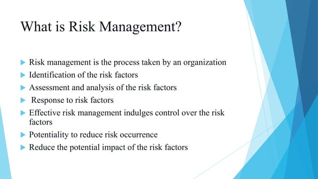 Top 5 Risk Management Topics for Students | PPTX