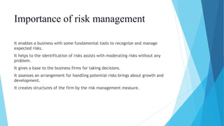 Top 5 Risk Management Topics for Students | PPTX