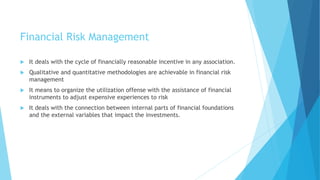 Top 5 Risk Management Topics for Students | PPTX