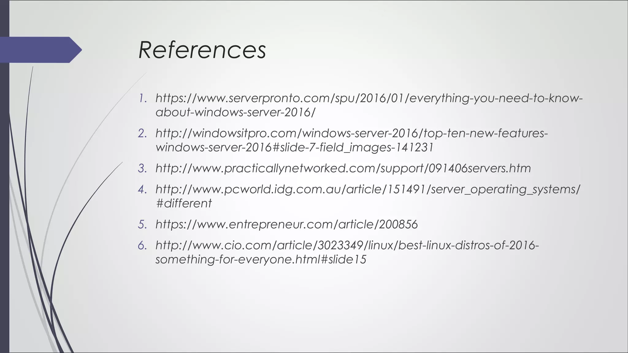 Top 5 Server Operating Systems Ppt Operating Systems Computer